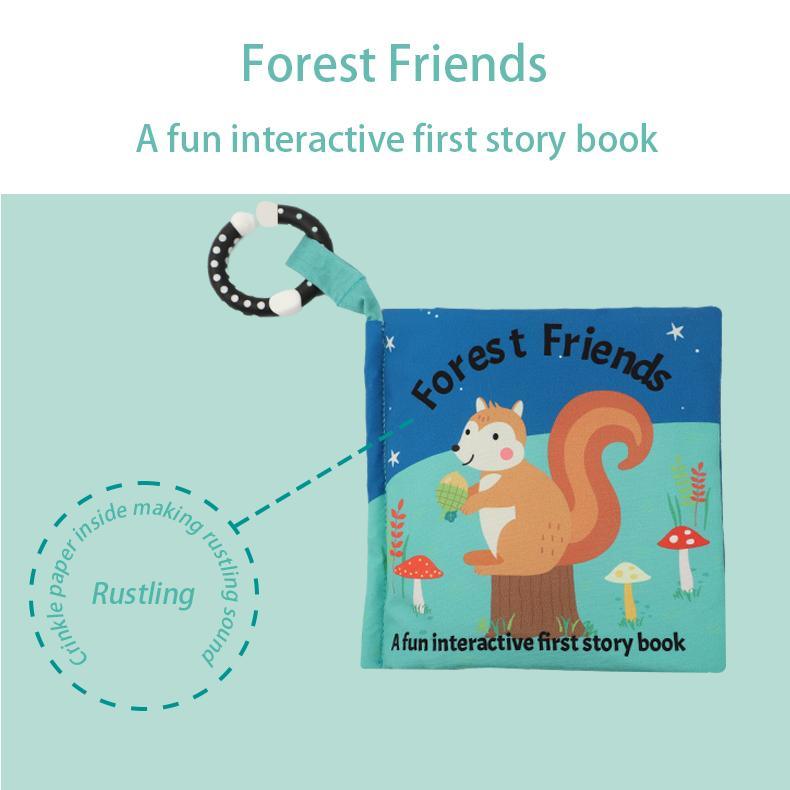 Soft Infant Tail Cloth Book New Design Child Educational Toy