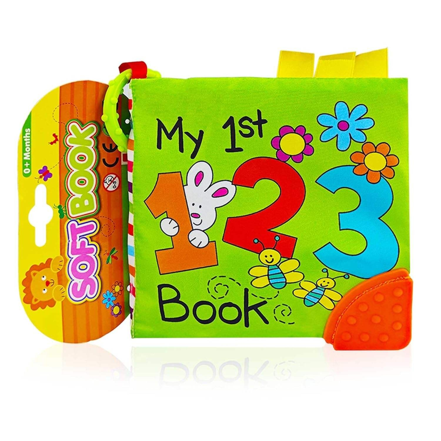 Explore Early Learning with Our Colorful Crinkle Baby Book